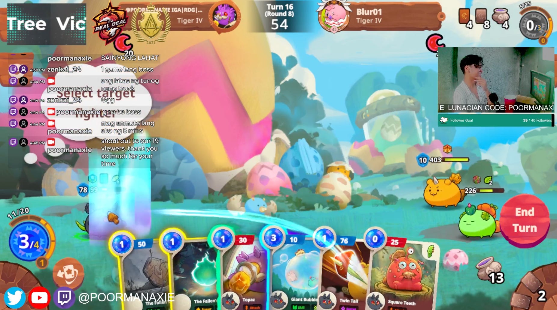 Streamer Rewards Program Season 0 Winners