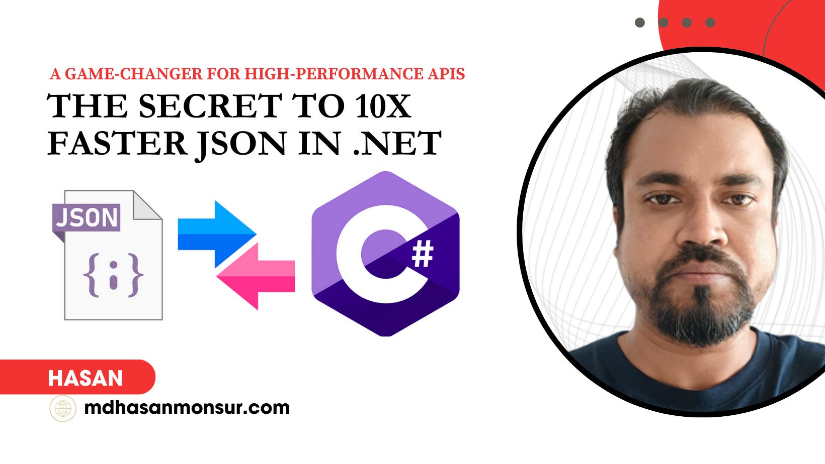 The Secret to 10x Faster JSON in .NET - by Md Hasan Monsur