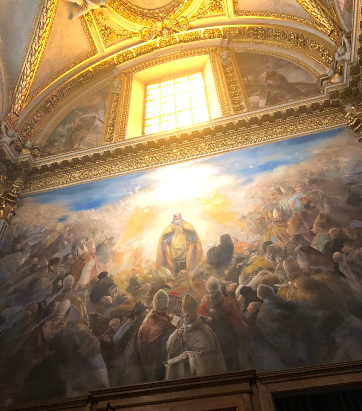 ‘Pray and Work’: Glorious Montecassino Painting Brings St. Benedict Alive