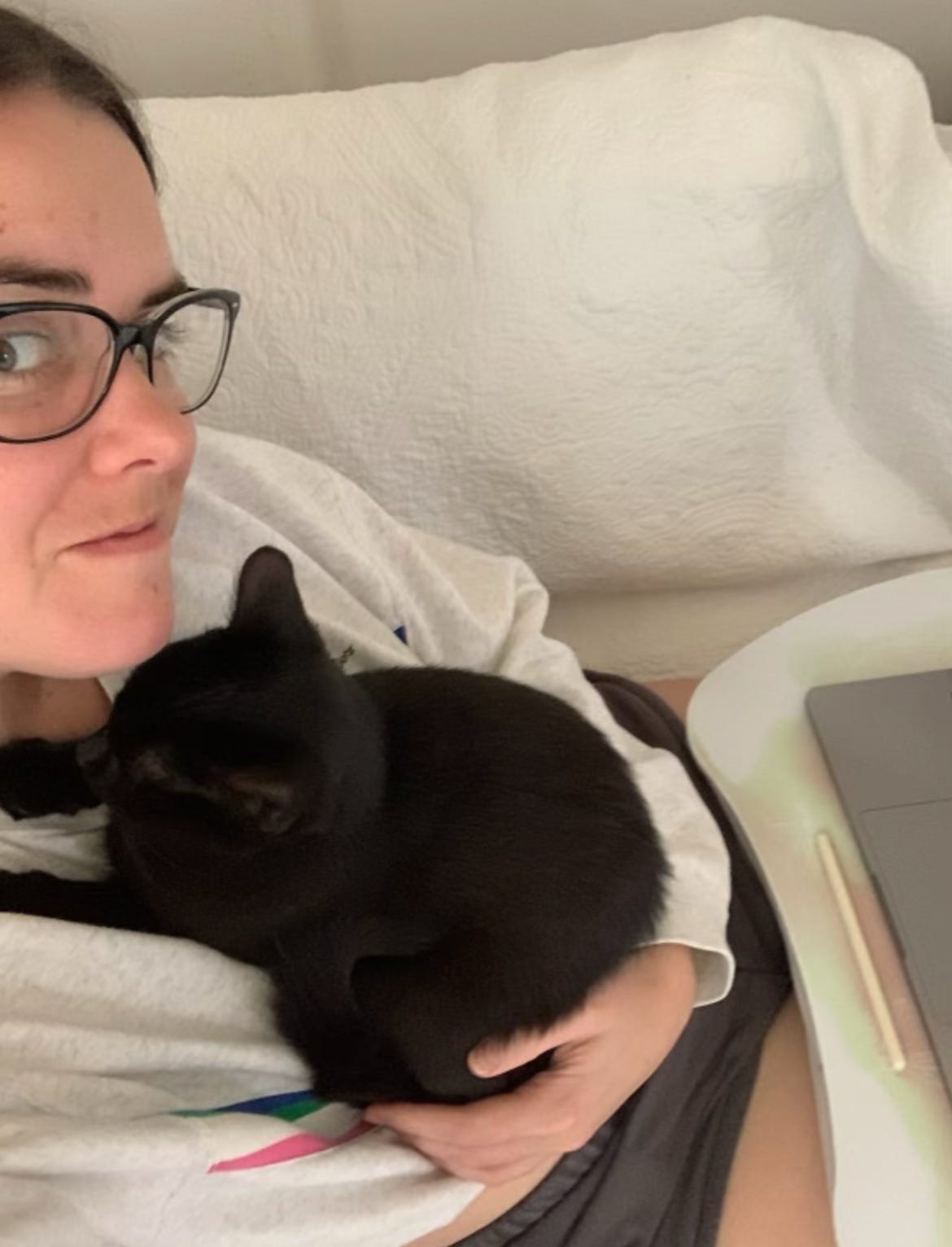 Respecting a Cat's Boundaries 🖤 - by Carly Barrett