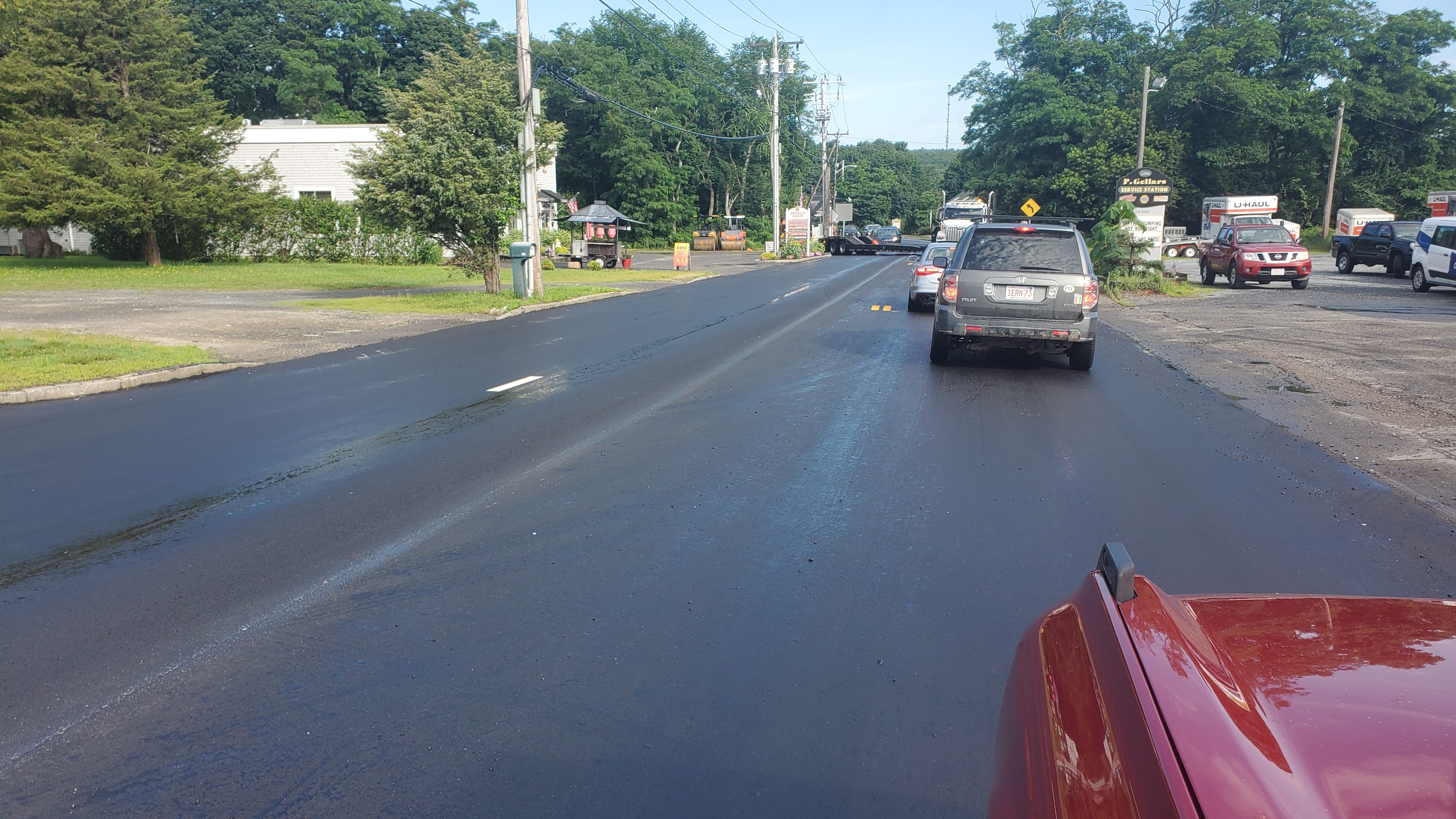 New pavement finally done for State Road Manomet