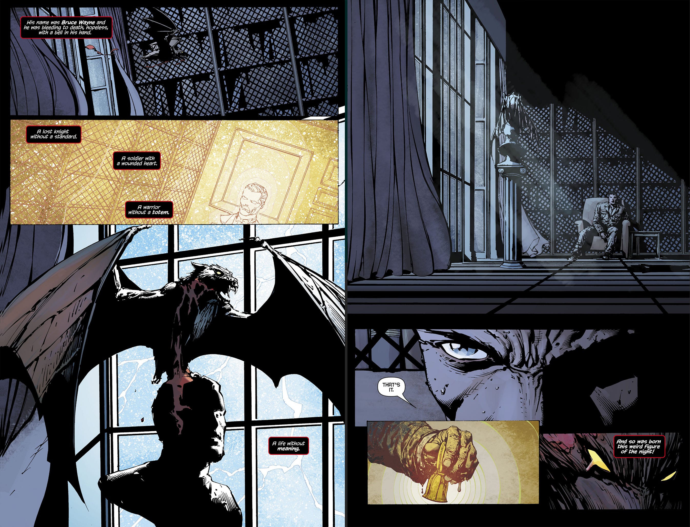 Bruce Wayne’s identity as batman origin : r/batman