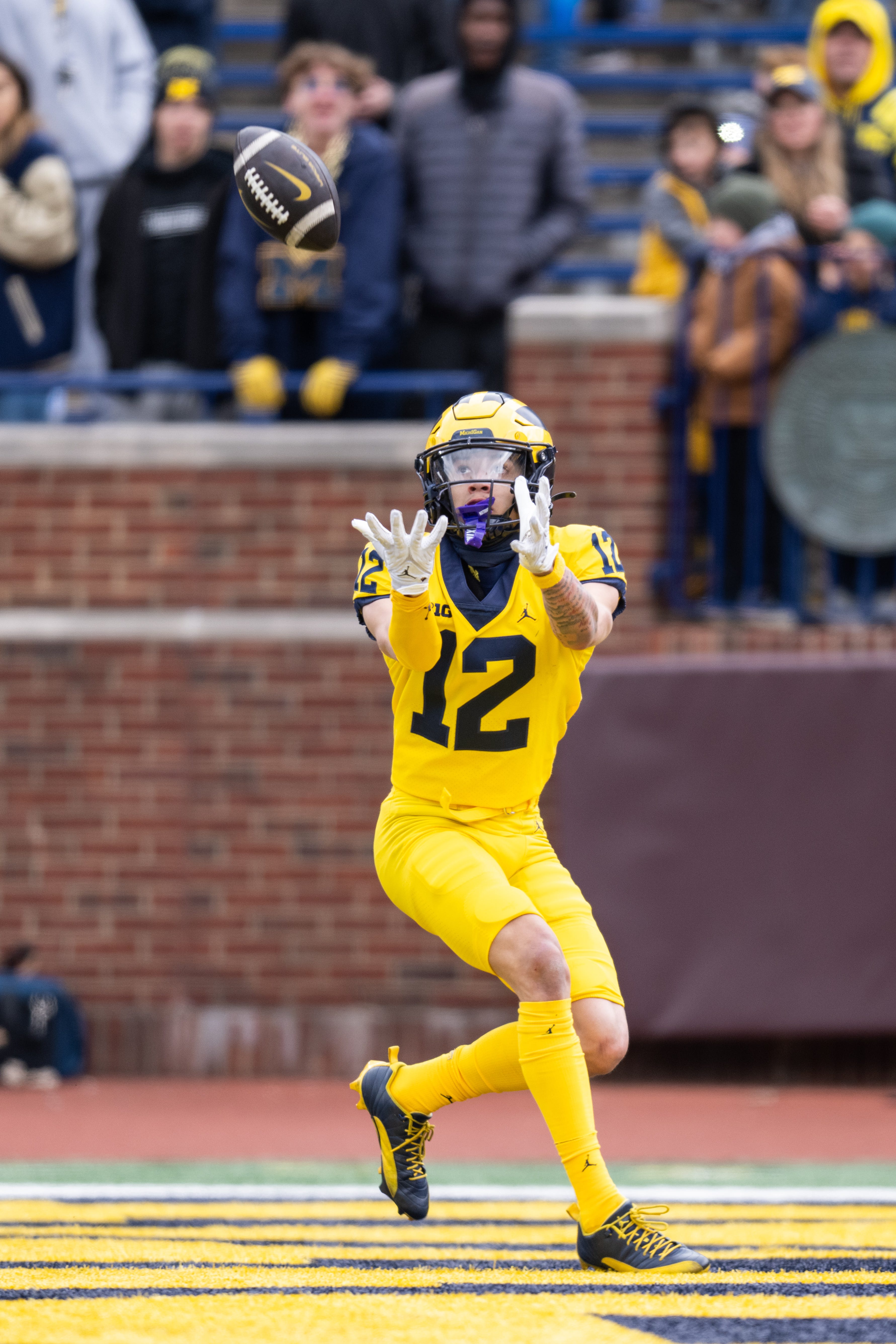 Wolverine Receivers Bell, Moore Ready for Prime Time Action as Rising ...