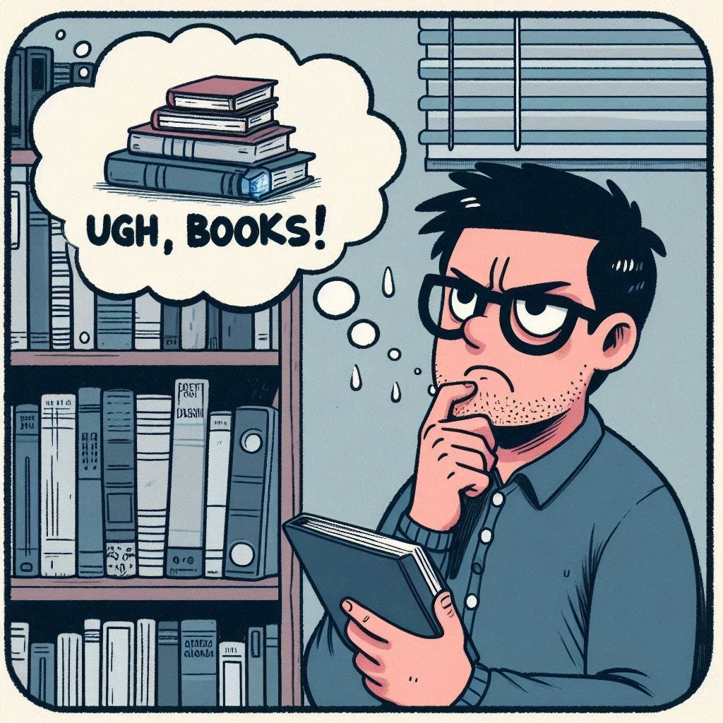 Why People Don't Read Books - by Phillip Kang