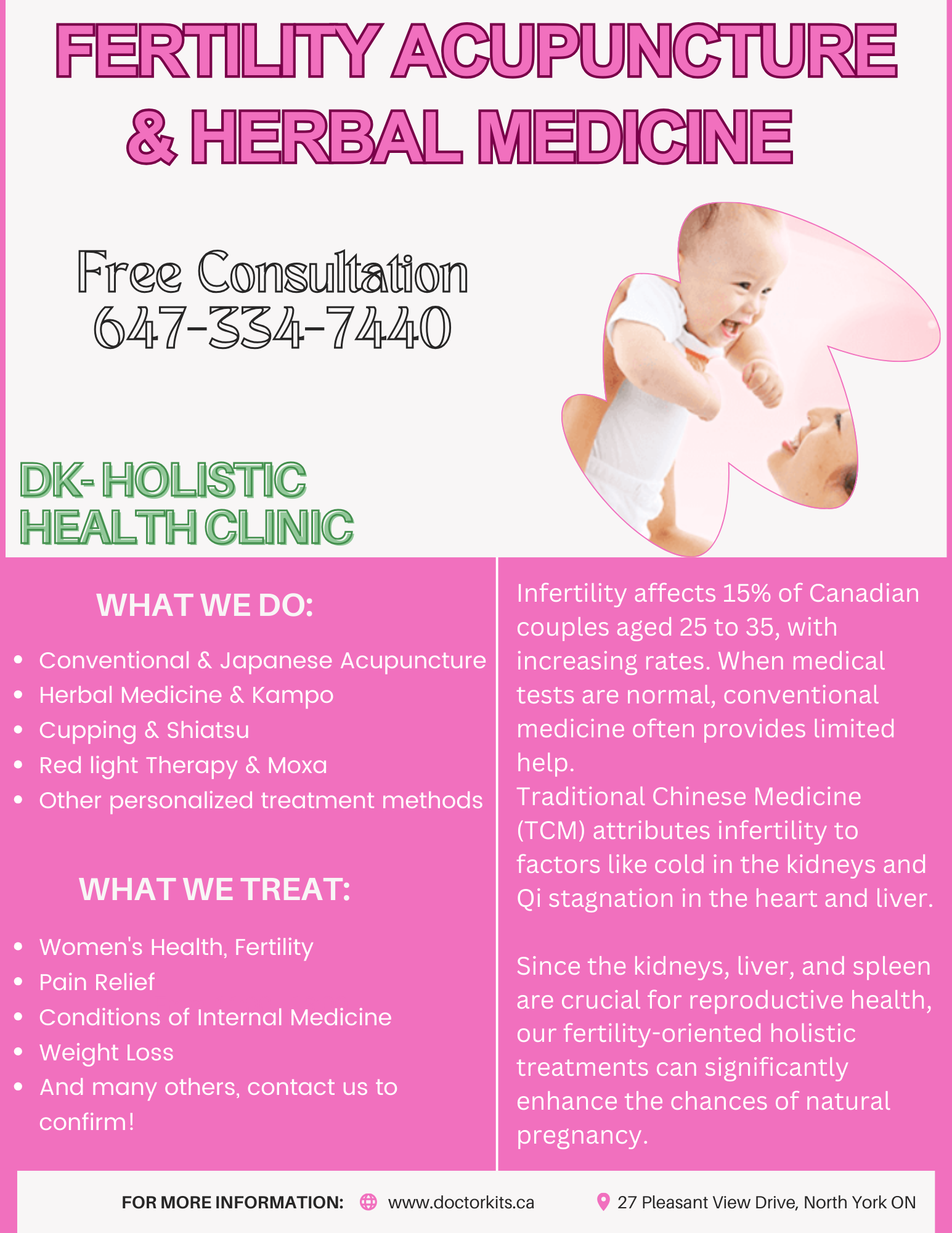 Fertility Acupuncture & Traditional Herbal Medicine