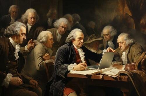 A.I. Thinks Artificial intelligence Wrote the US Constitution