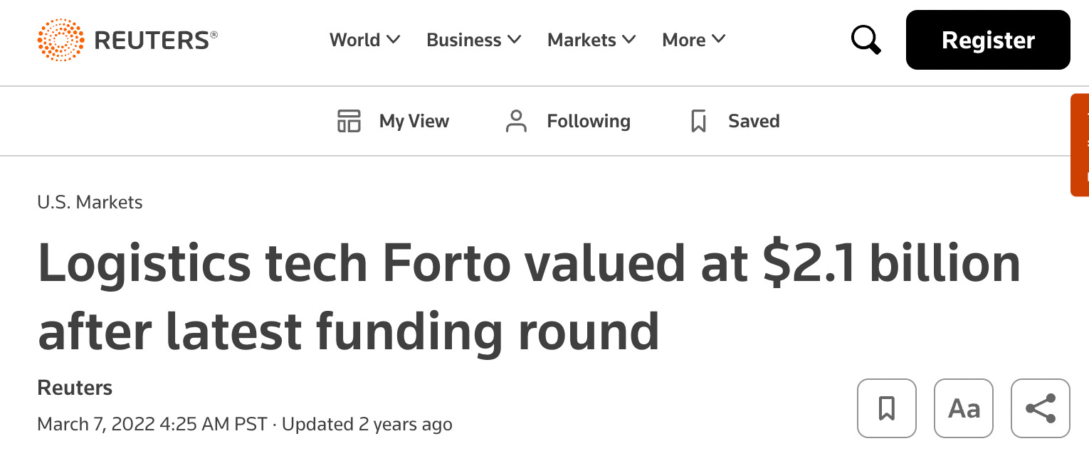 Michael Wax the Story of Forto ($2.1 Billion Valuation)