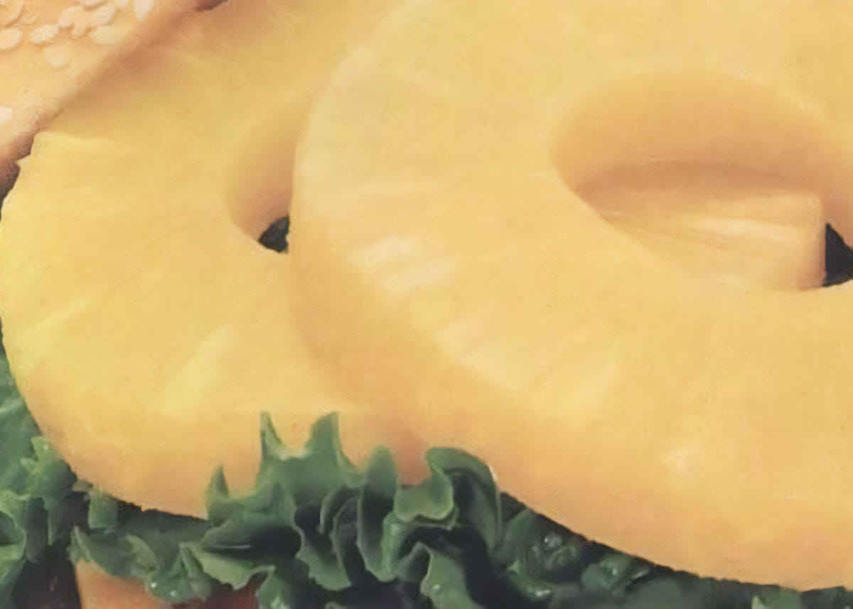 Hula Burgers, Kenny Rogers and Froot Loops Pizza