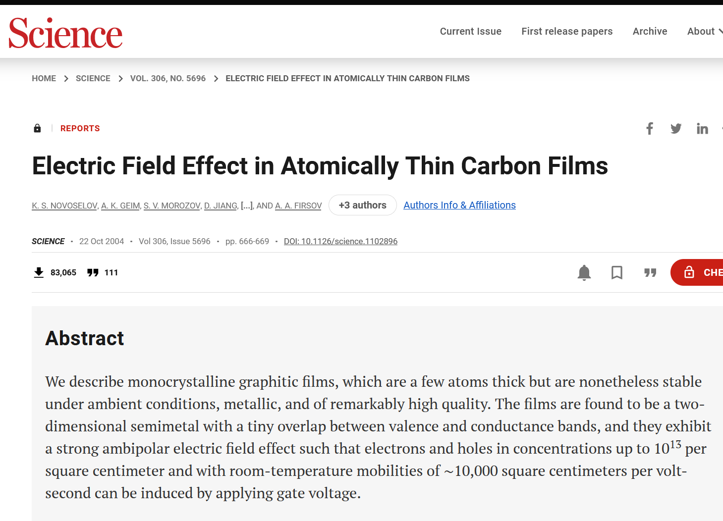The True Nature of Graphene - Proton Magic & Co.
