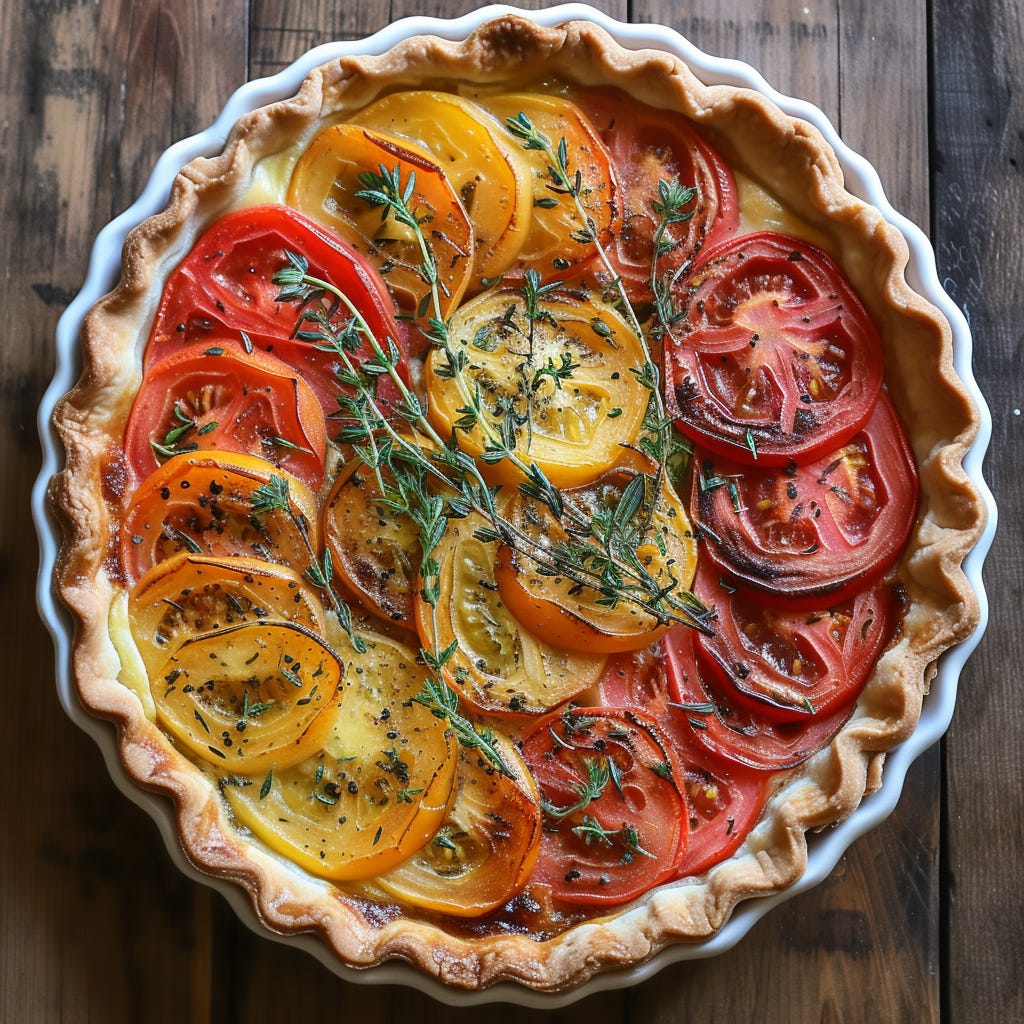 A French Midsummer Menu - by Jellicles Farm