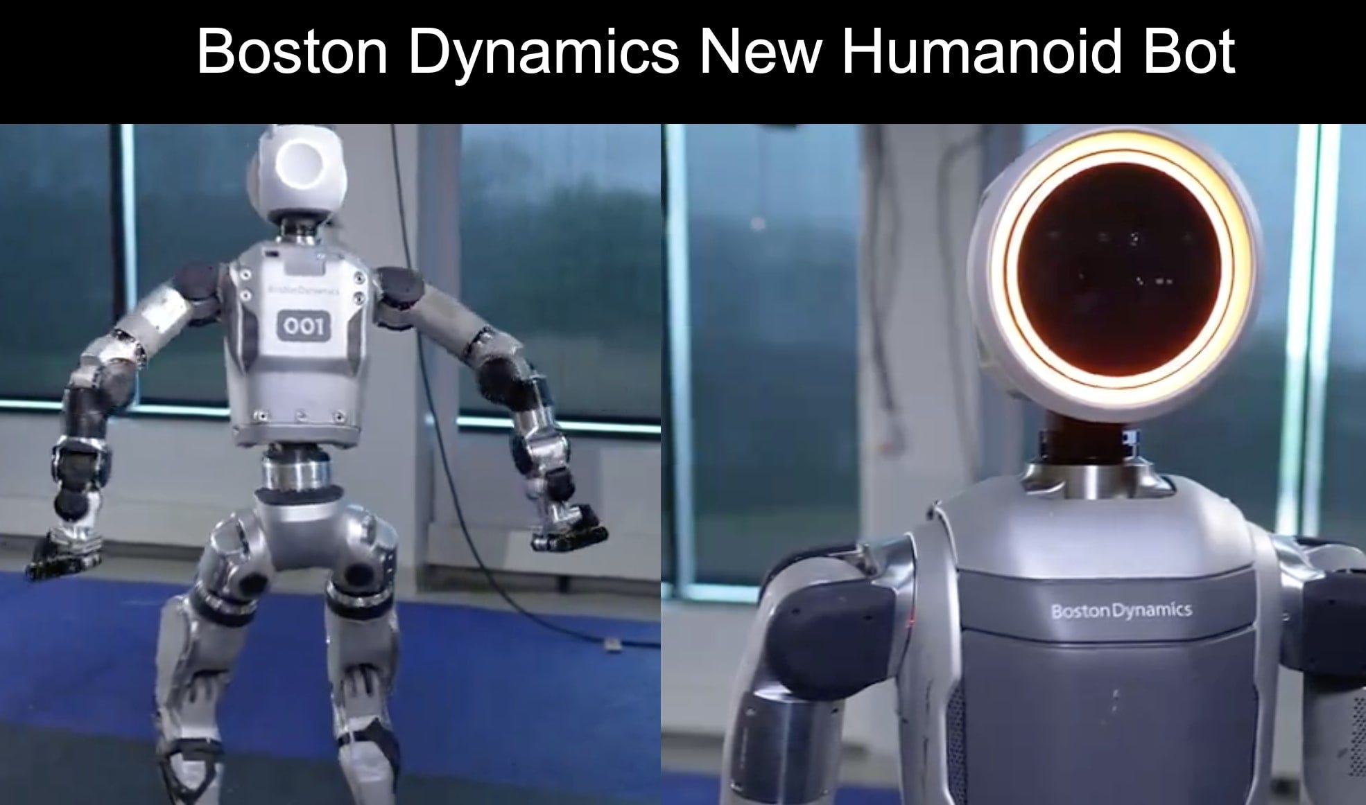 Boston Dynamics New Fully Electric Humanoid Robot