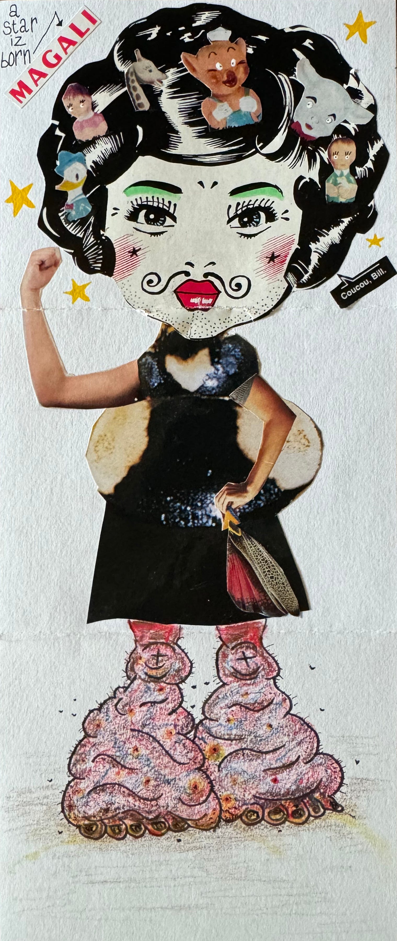 Exiquiste Corpse Game - by Nathalie Tierce