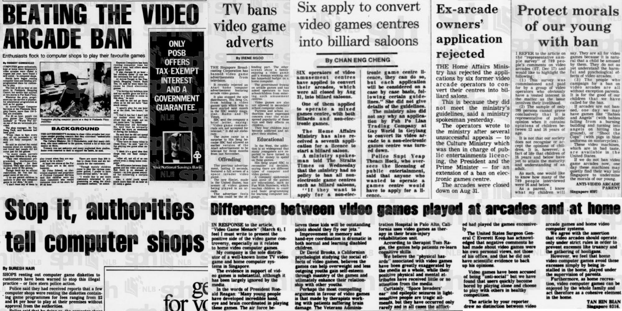 A Brief History of Video Game Censorship in Singapore