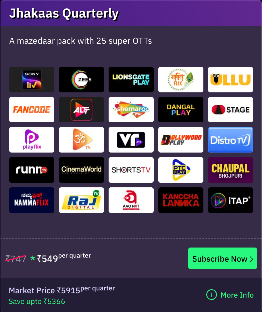 OTTplay: One Nation, One Subscription - by Viniit Mehta