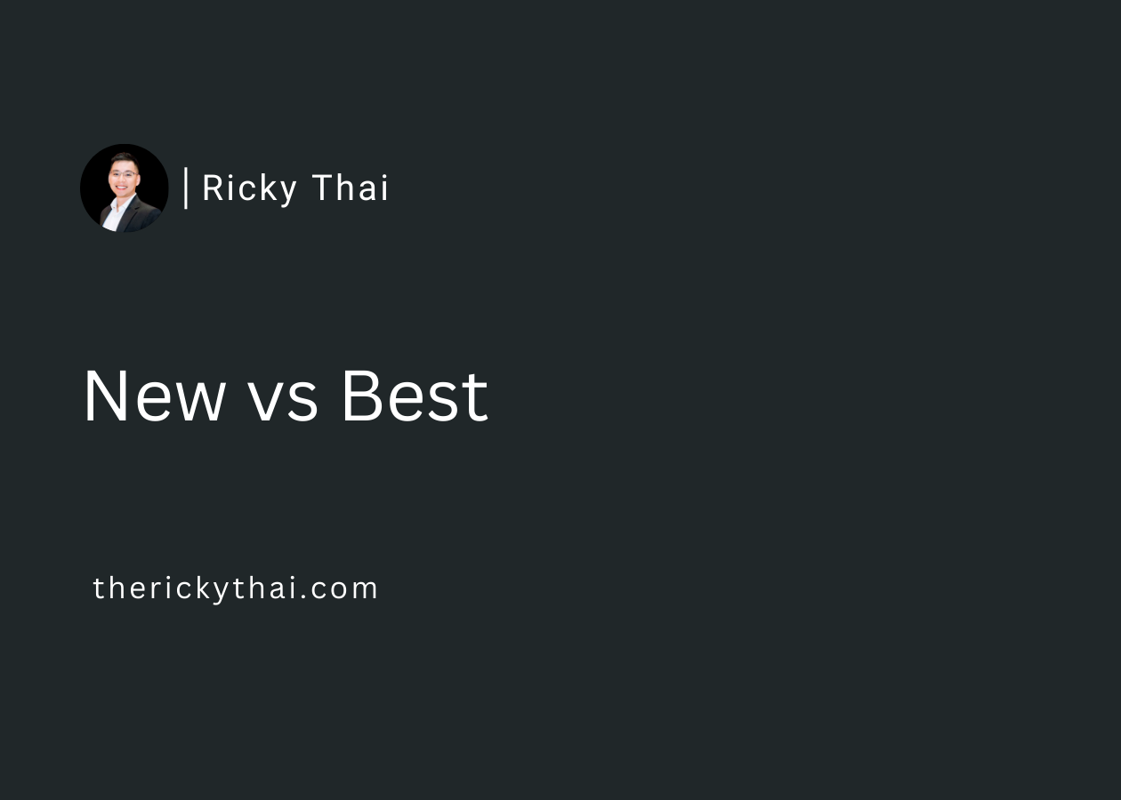 New vs Best - The Ricky Thai