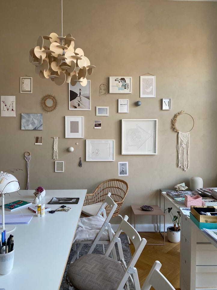 Using Paper Collage To Piece Yourself Together