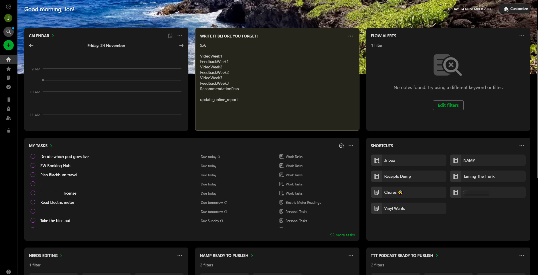 Evernote Dark Mode and Other Display Options