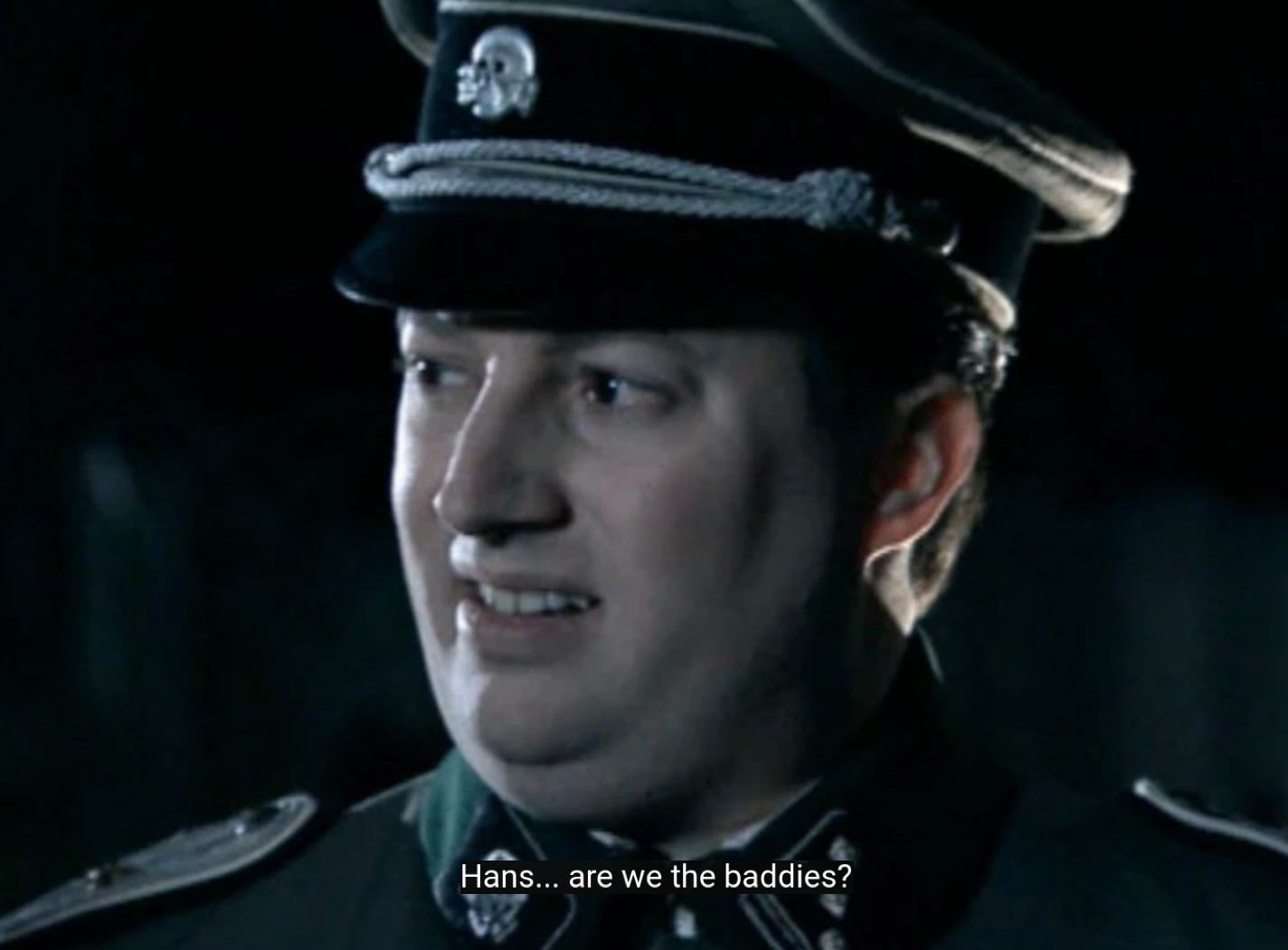 Hans, are we…. the admixed ones?