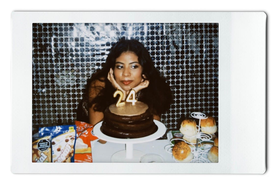 i promised i wouldn't cry - by Luisa - all over the place