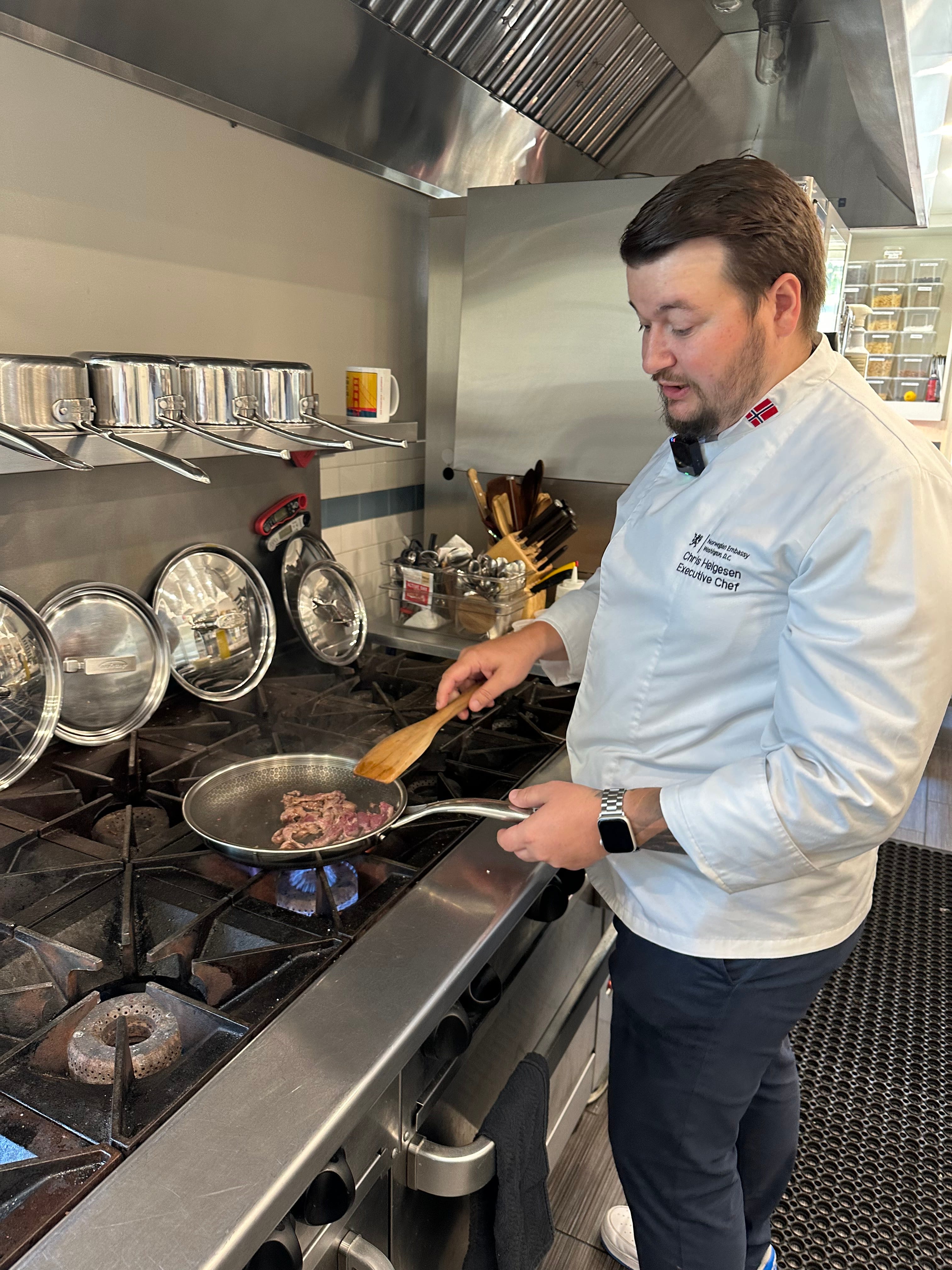 Episode 5: Interview with Chef Chris Helgesen from the Embassy of Norway