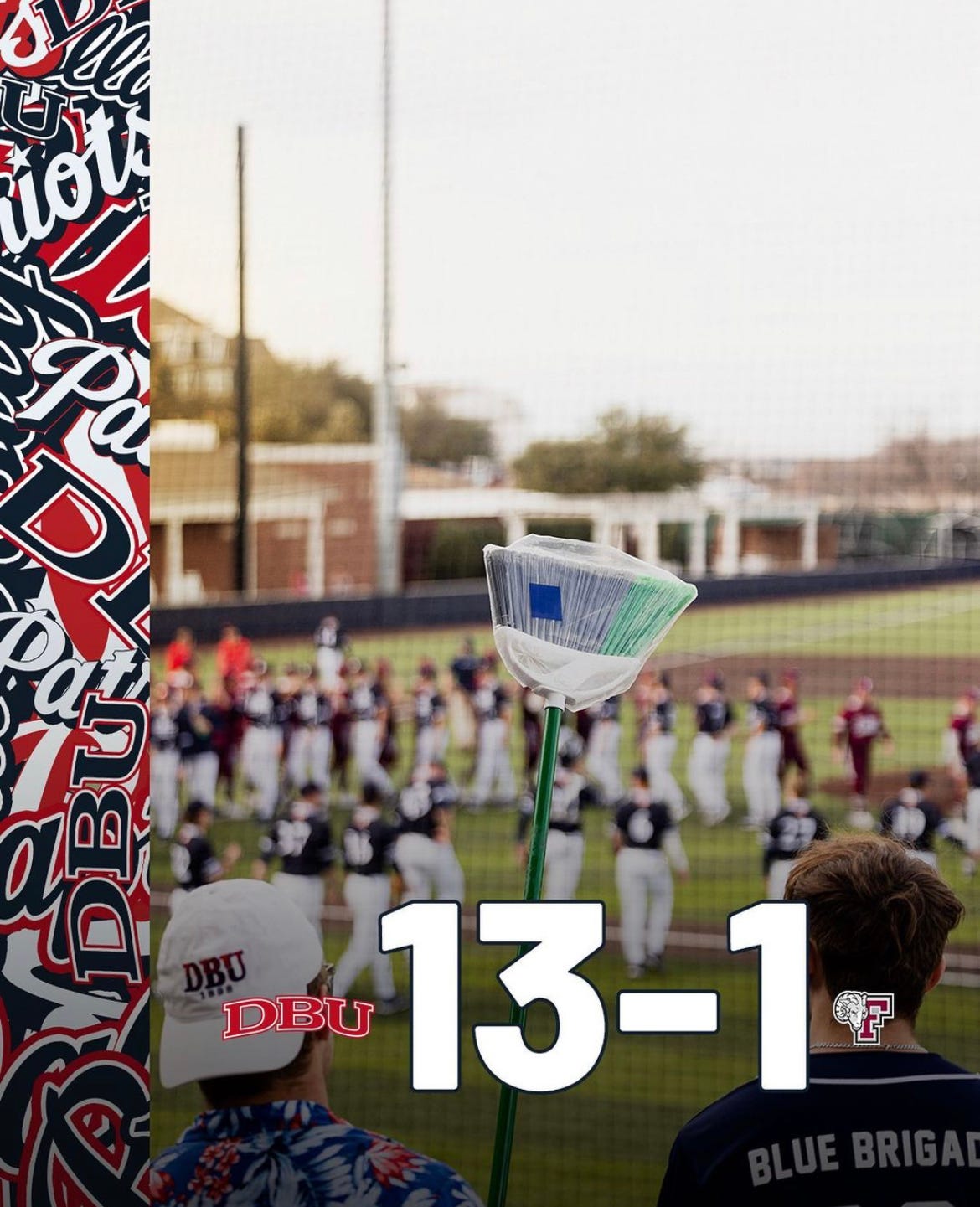 DBU (3-0) run rules Fordham (0-3) - by Sutton Caffey