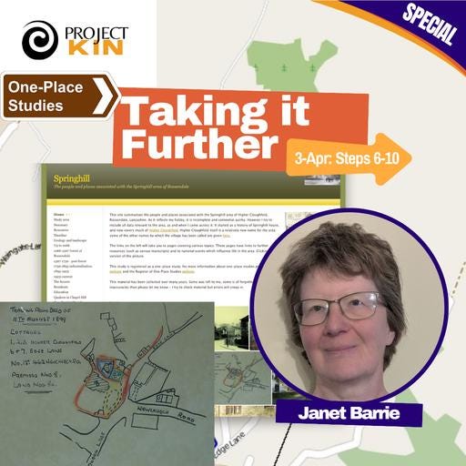 One-Place Studies Workshop » Part 1: Getting Up & Running with Janet Barrie