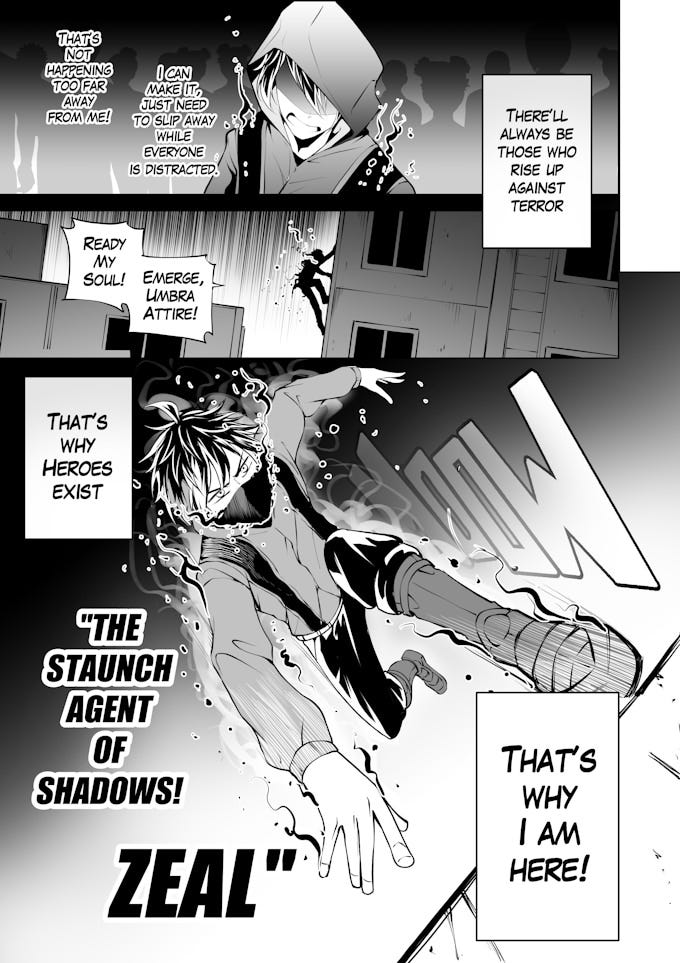 SHOWCASE #1: Relentlessly Bullied Hero