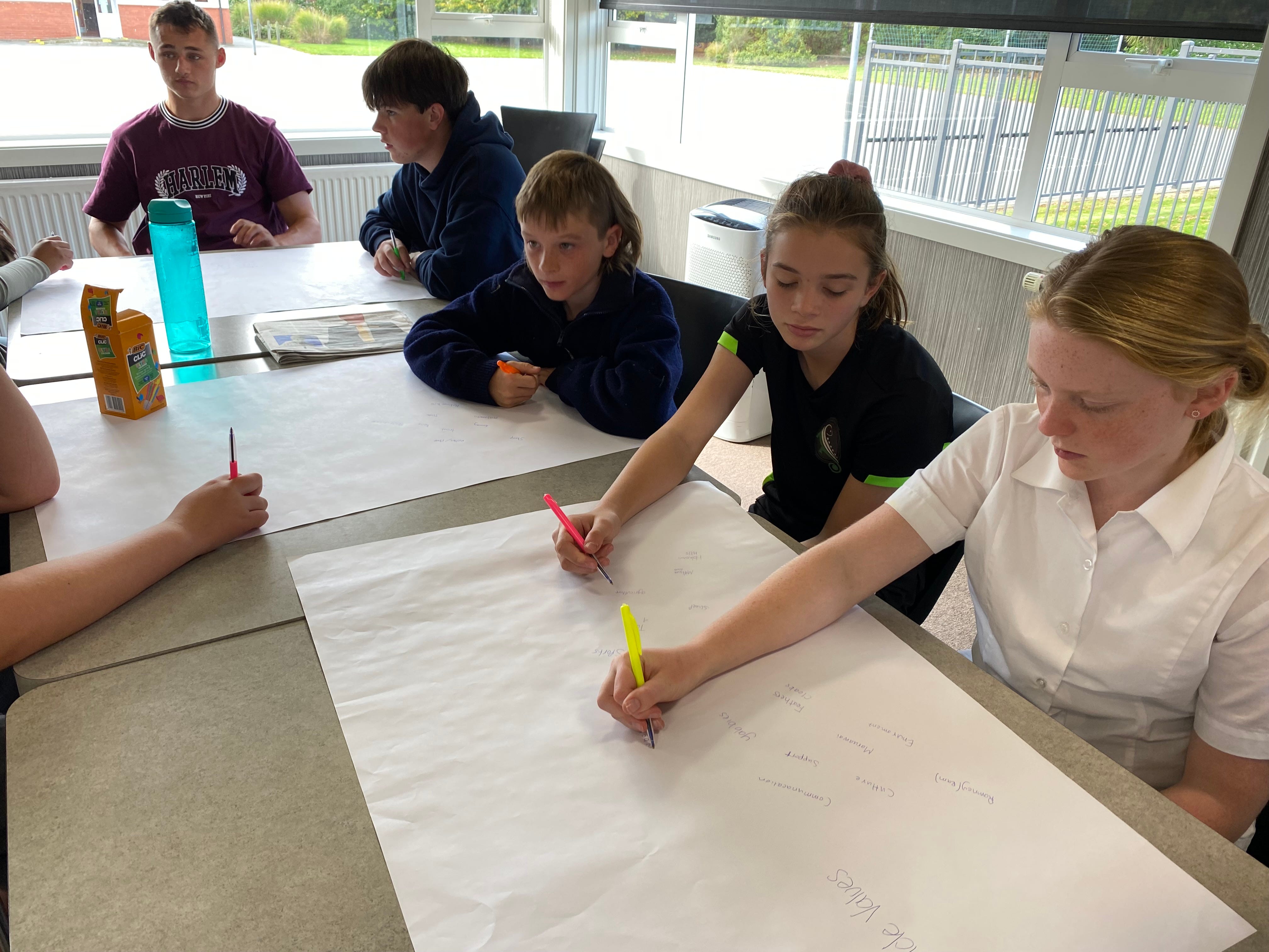 Pupils have their say on merged Gore school