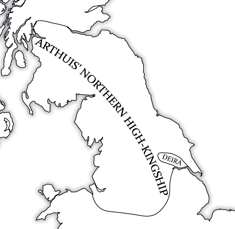 Brythonic Cavalry and implications for Arthuis as 'High King' of the North.