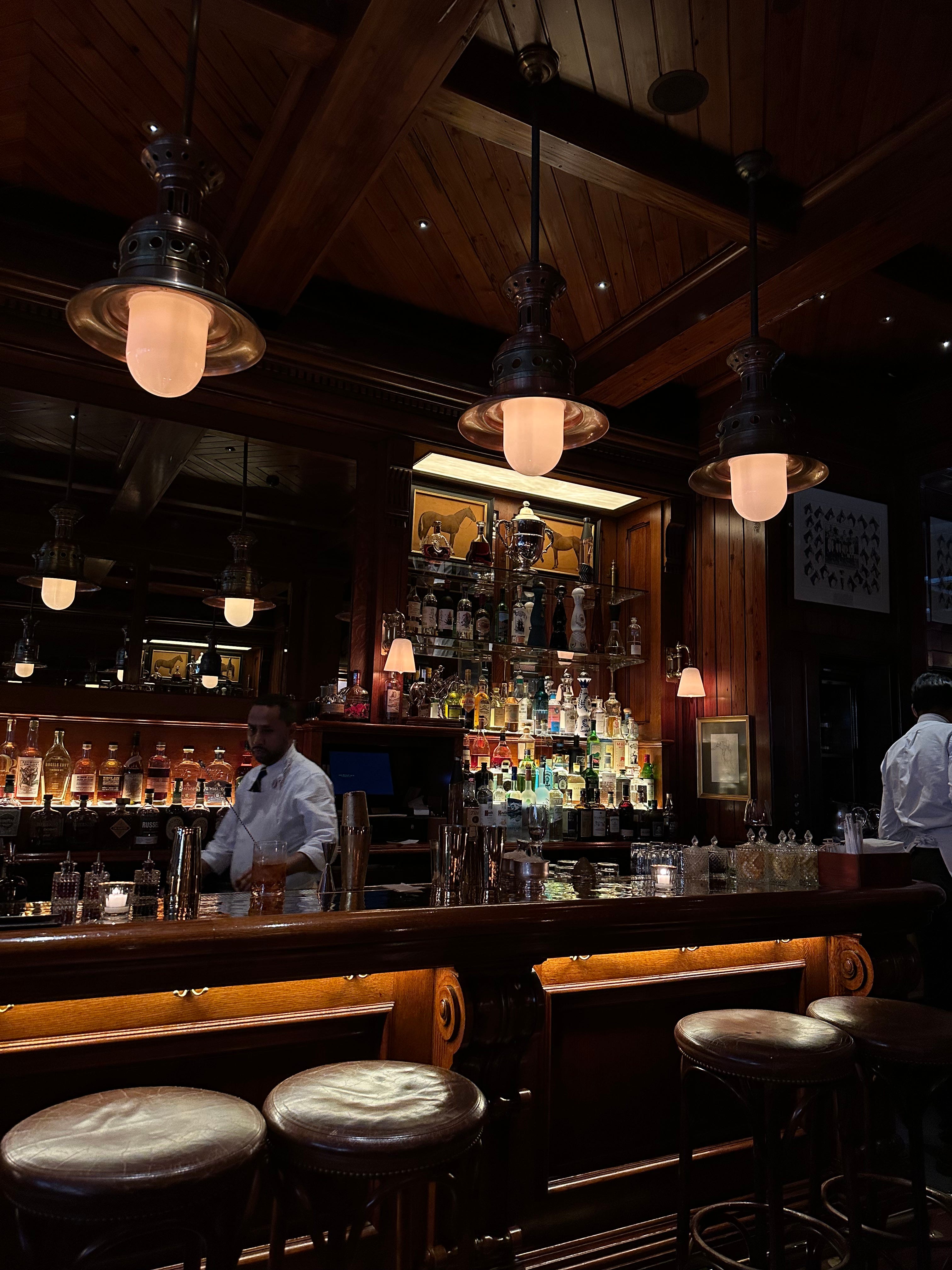 The Polo Bar, NYC's best martini and the Peter Luger burger