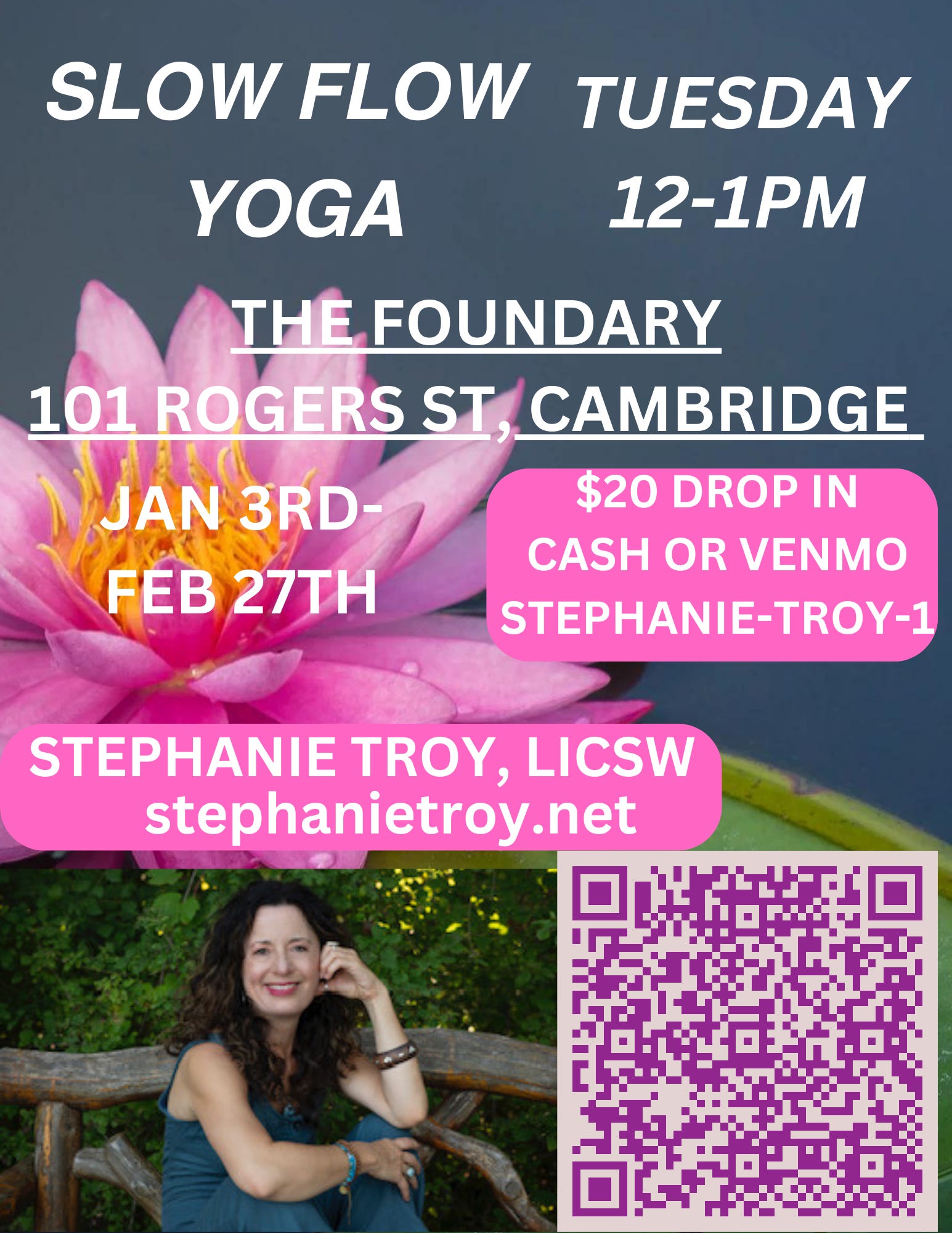 Yoga Your Way into the New Year! - by Stephanie Troy, LICSW