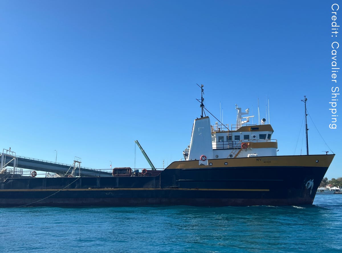 Platform Supply Vessels (PSVs) in Paradise