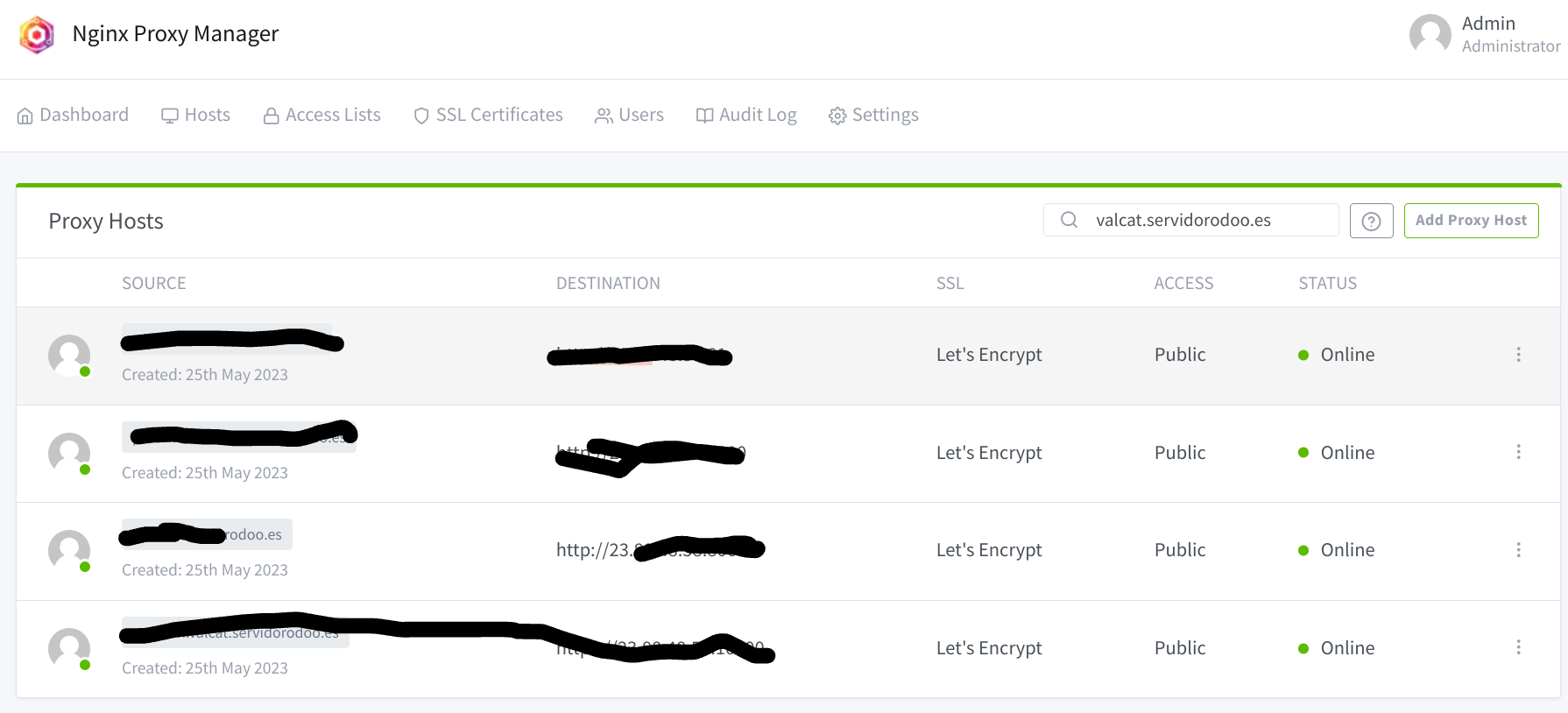 Nginx Proxy Manager En Una Instalación De Odoo