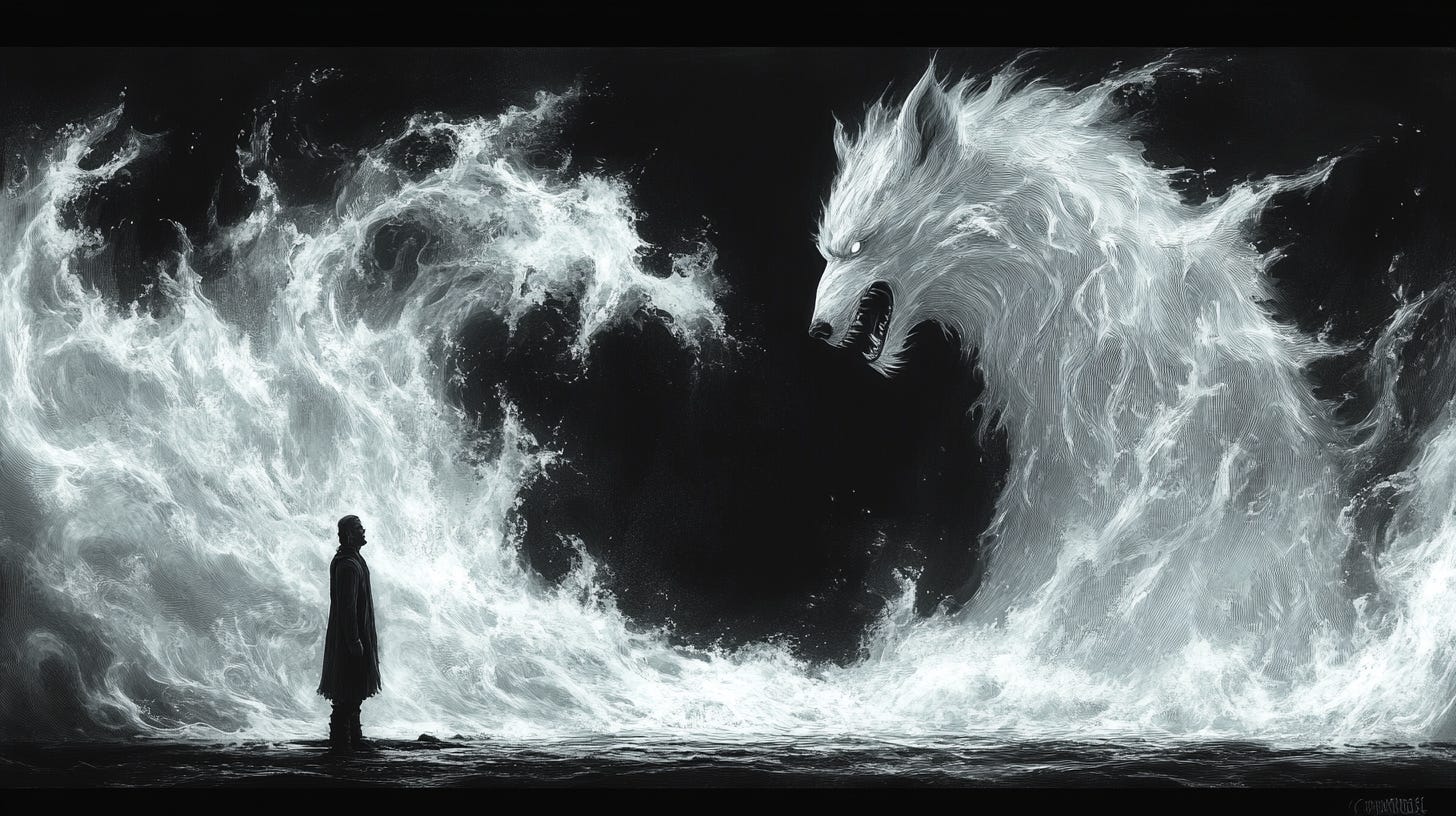 Fenrir - A Poem - by Erik Kain - diabolical