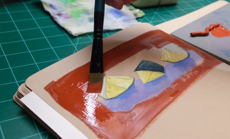 Brushstrokes of Spring - by Sarah Burns Studio