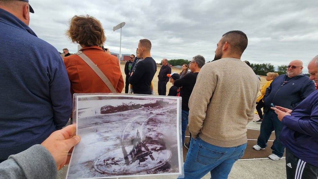 Visiting the Hindenburg Memorial - by Timber Fox