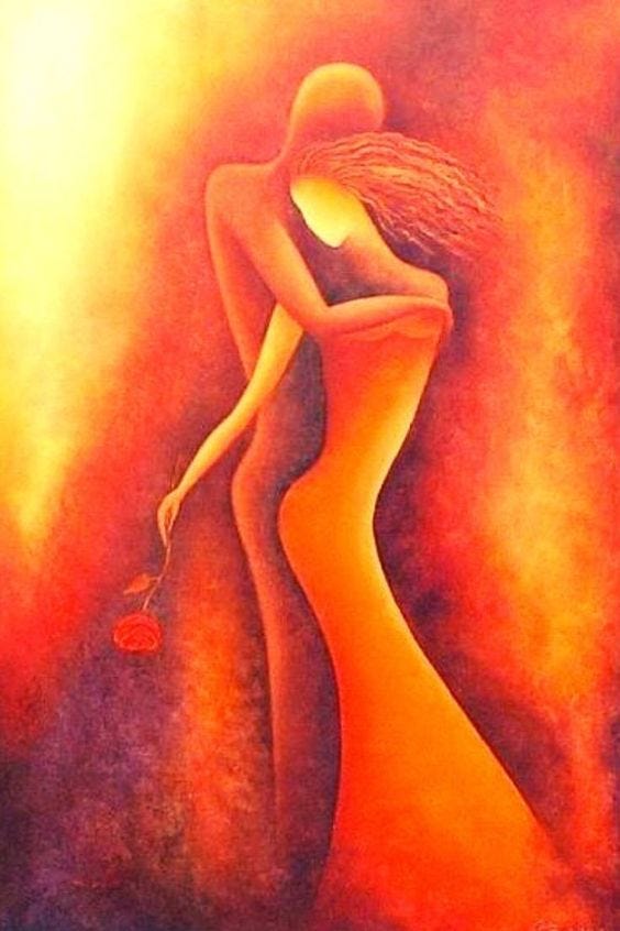 Dancers - by Merlin Uwalaka - Love Letters