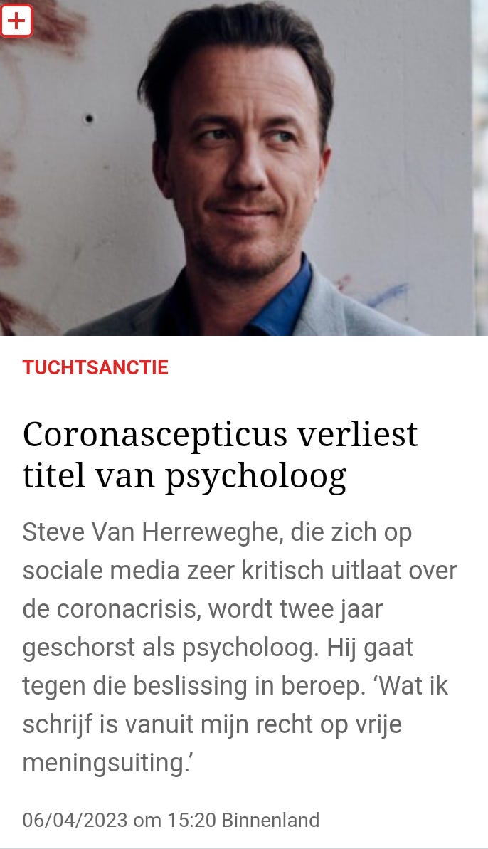 Psycholoog verliest titel op basis van uitspraken op social media.