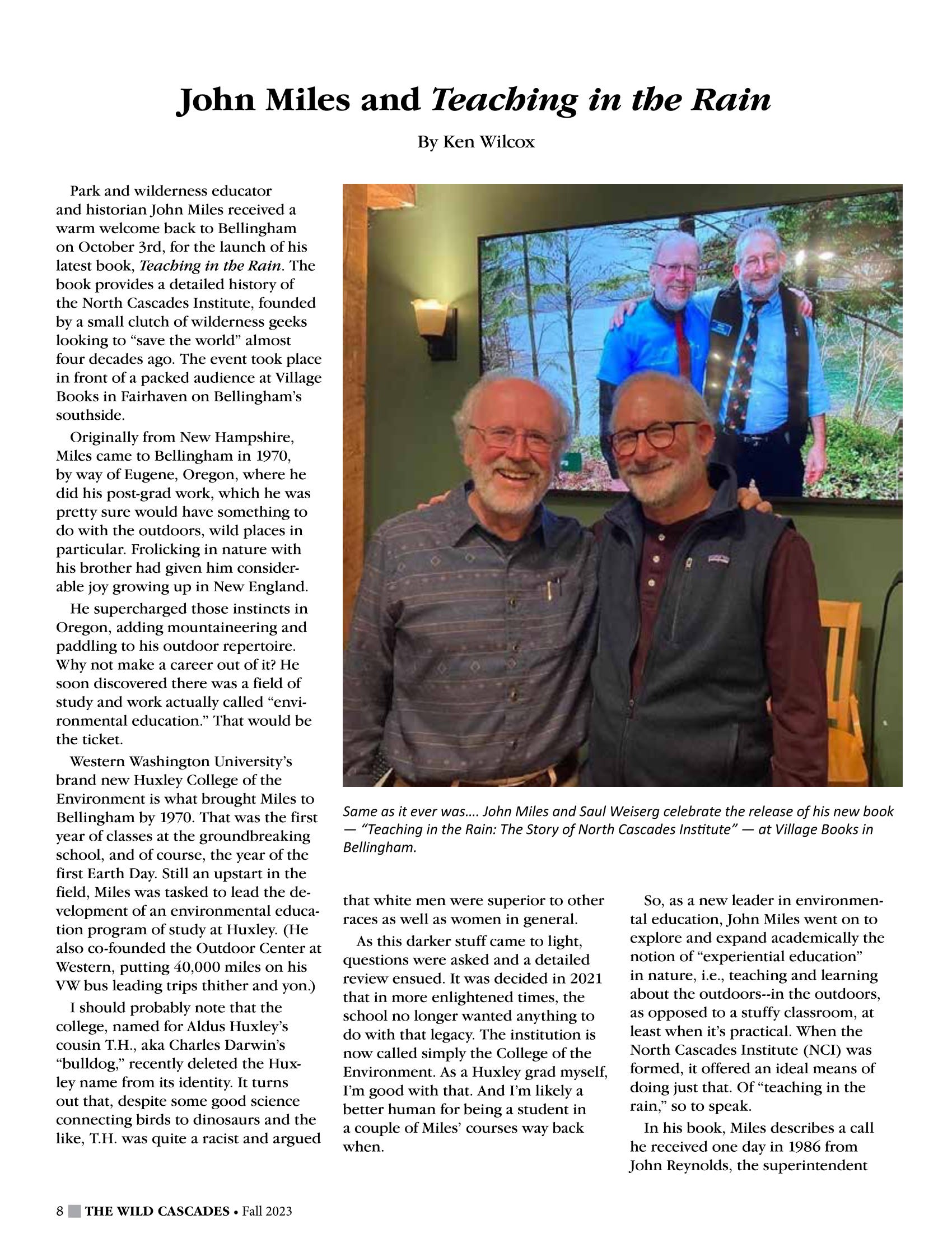 Review: Teaching in the Rain - by Ken Wilcox