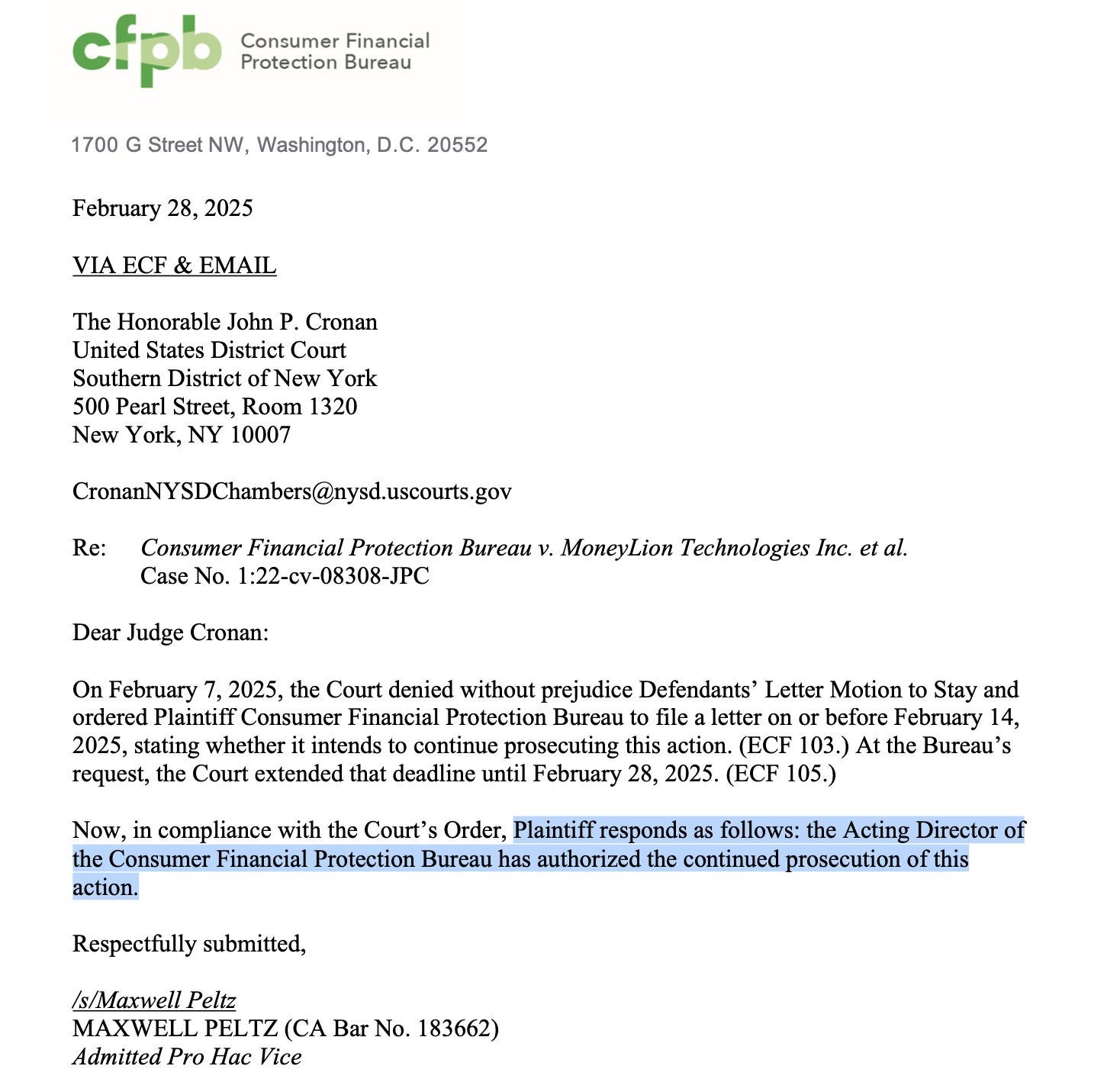 Fast & Furious: FDIC, CFPB Reverse Course In Numerous Cases