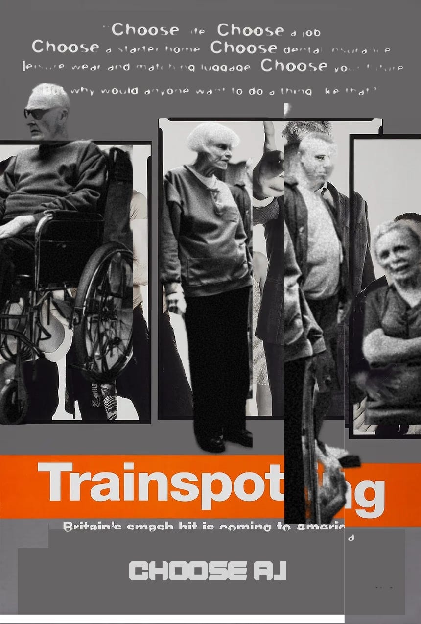 Choose Life Version A.i T3 Trainspotting Trilogy final
