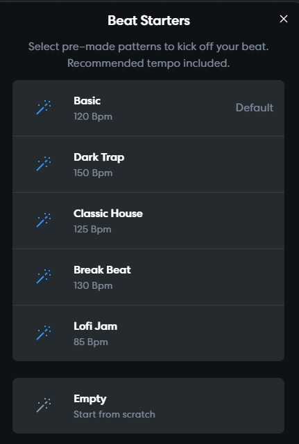 Bandlab: Creating a drum machine track - by shedtronic