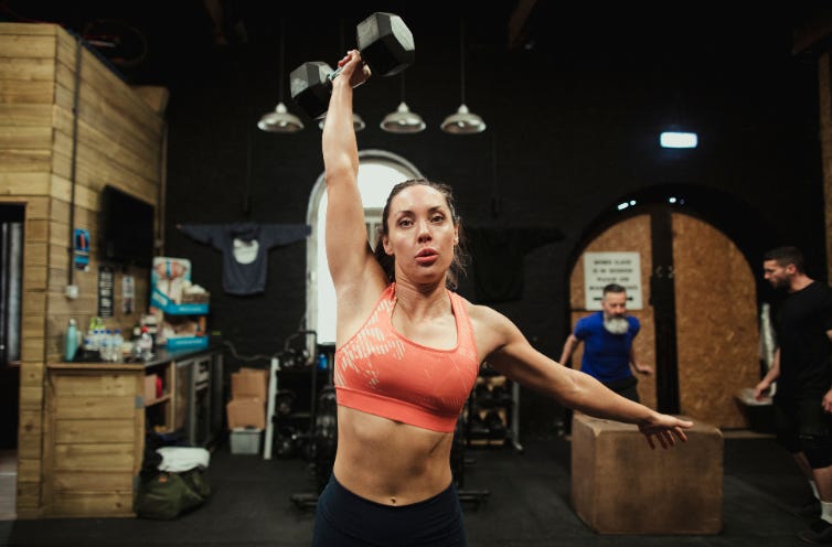 Overhead Stability Training - by Carla DiGirolamo, MD