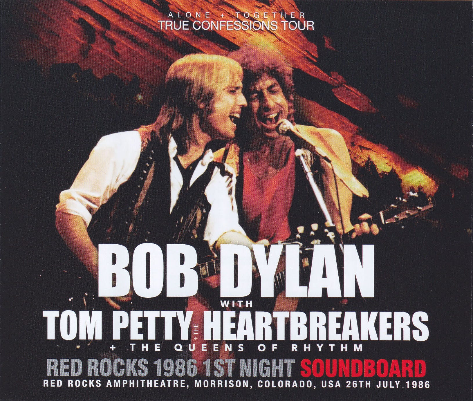 Dylan & Petty Hit Red Rocks - by Ray Padgett