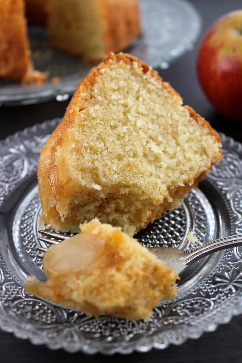 2 French Apple Cakes - Life's a Feast by Jamie Schler
