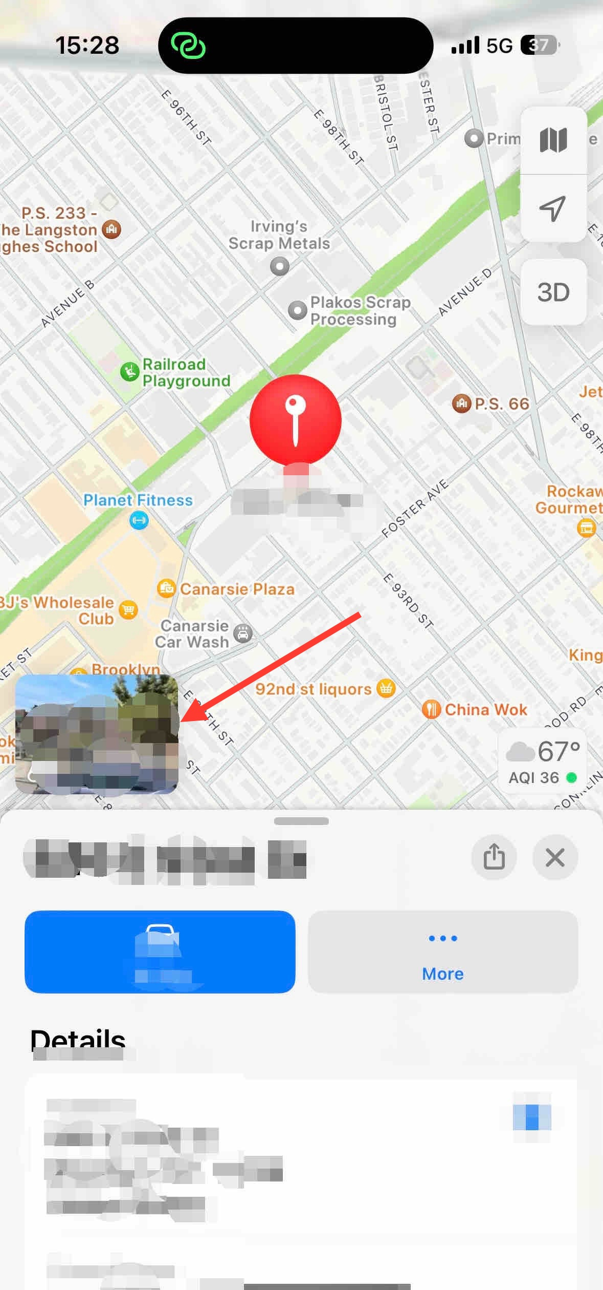 Blur your house from Apple Maps' "Look Around" aka Street View.