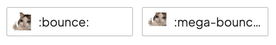 New bounce animations at MakeEmoji.com - by Matt