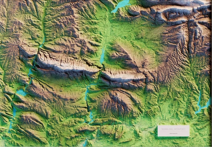 MAPA DEL TERRITORI MONTSEC - TERRITORI MONTSEC