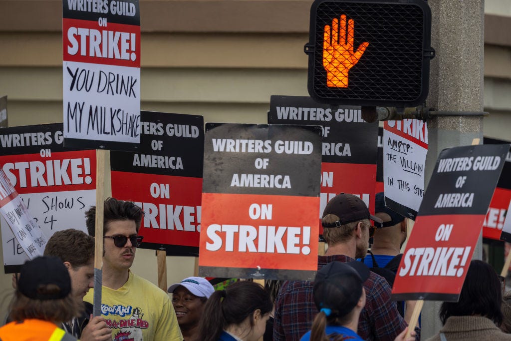 On The TV Writers Strike, Don't Fall For The Anti-Union Media Push... Again